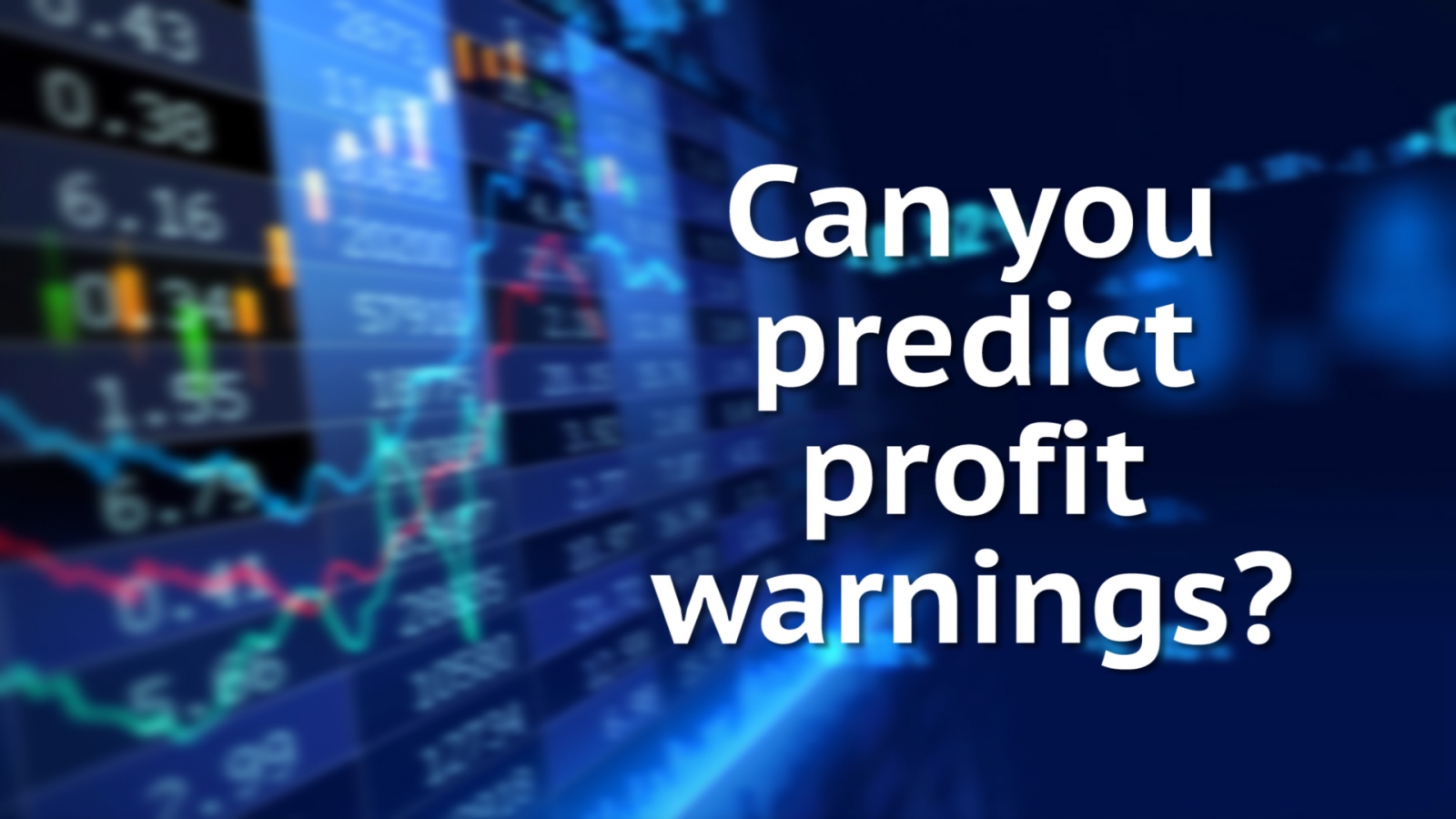 How to spot potential profit warnings after BT and Pearson | IBTimes UK