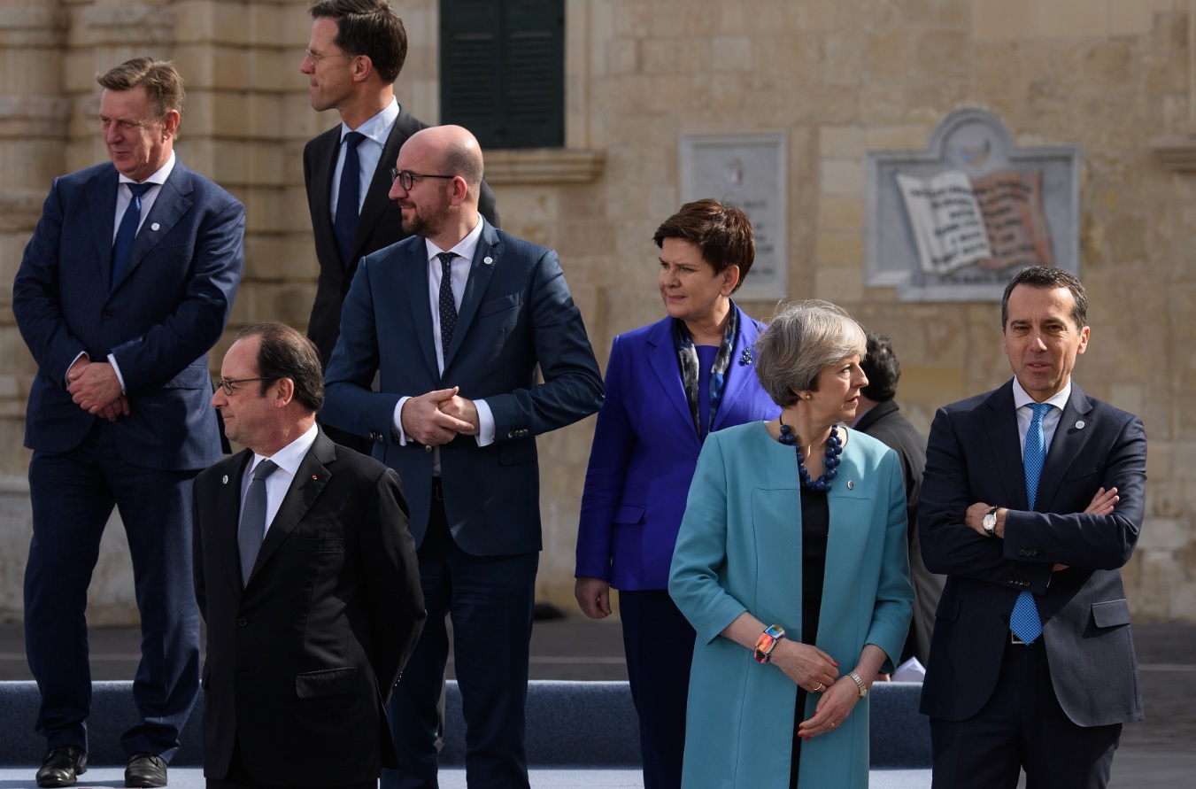 Theresa May's Trump card turns off EU leaders at Malta summit | IBTimes UK