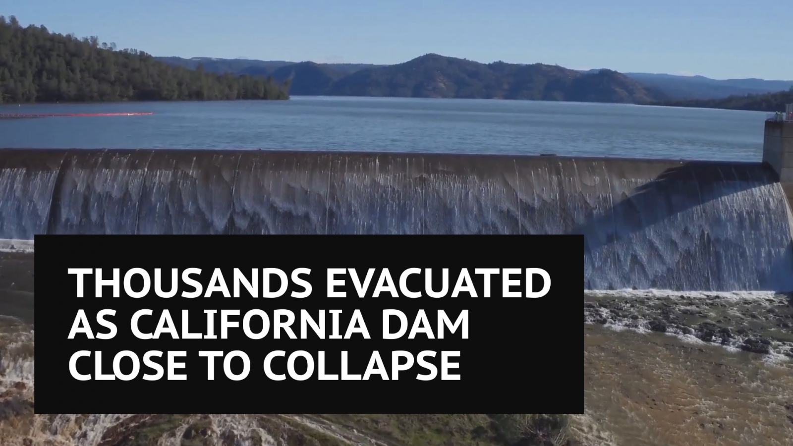 Evacuations ordered after hole discovered in Oroville Dam emergency ...