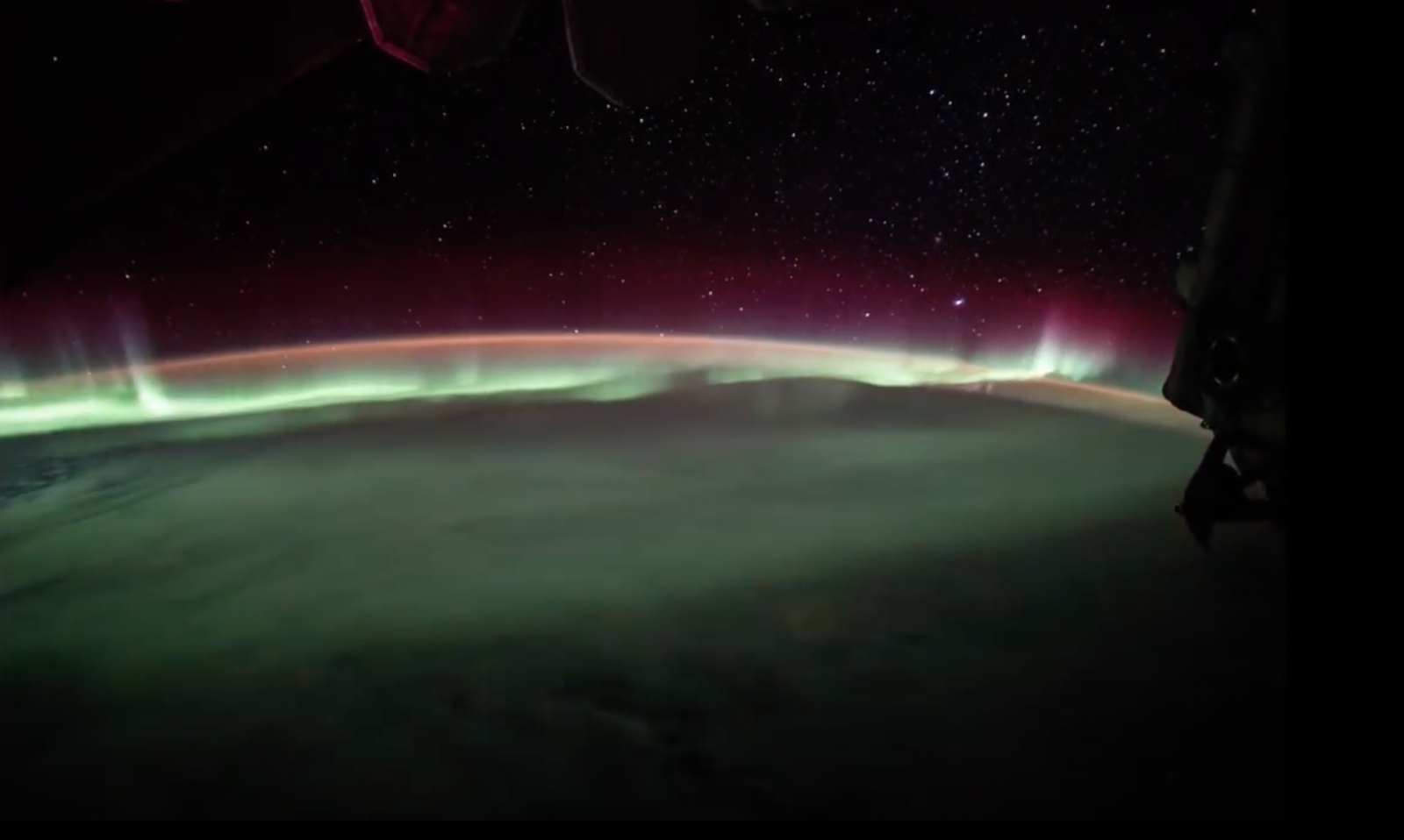 Nasa releases stunning aurora time-lapse video captured from space ...