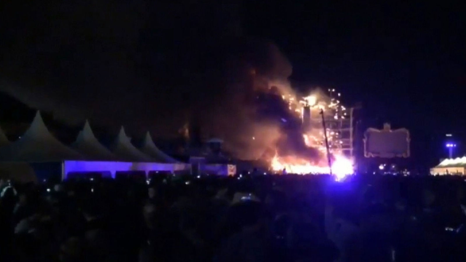 Tomorrowland fire: 22,000 people evacuated from Spanish festival after ...