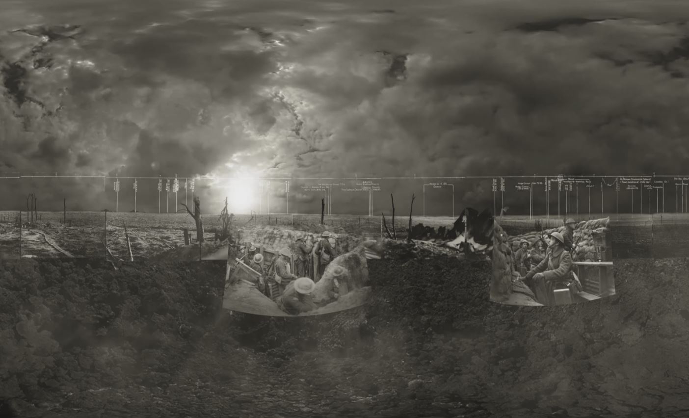 Battle of Passchendaele recreated in 360-degree video to mark 100th ...