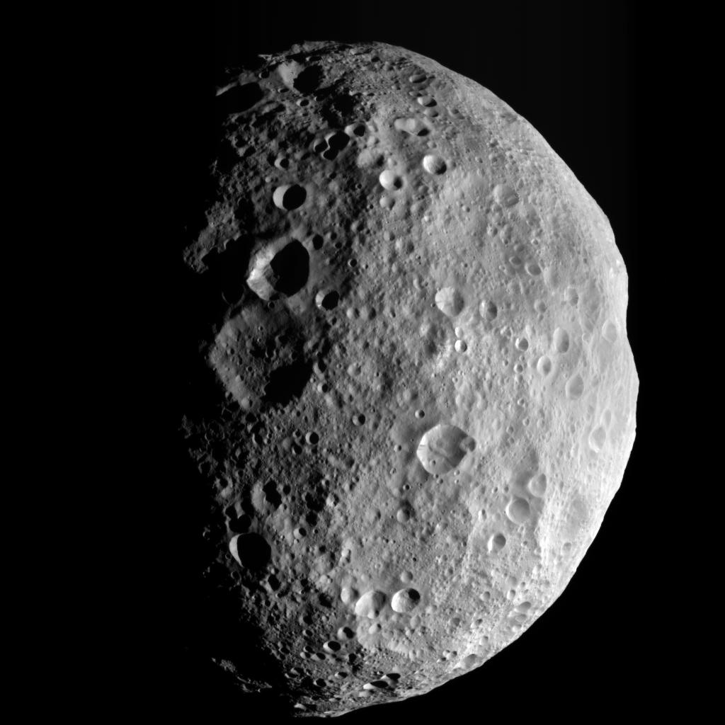 Asteroid Vesta: Solar system's second-largest asteroid may host buried ice