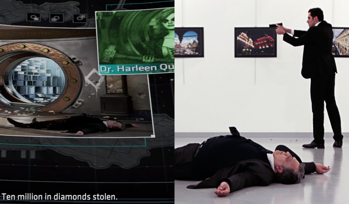 Batman game includes photo of assassinated Russian ambassador Andrei Karlov