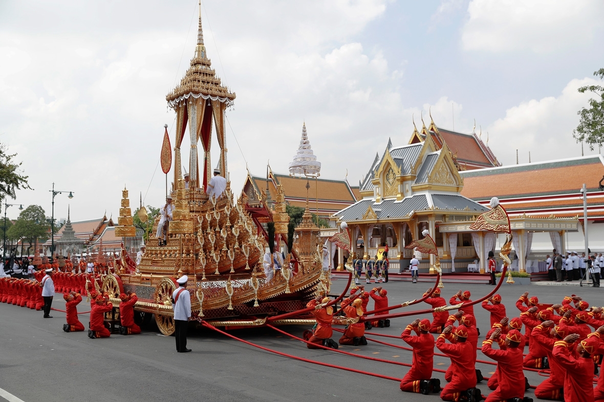 In pictures: Lavish funeral ceremony for Thailand's King Bhumibol ...