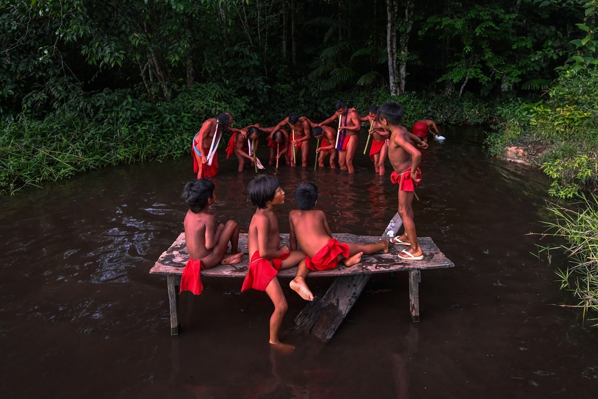 Beautiful photos of isolated tribe in remote Amazon rainforest, with ...