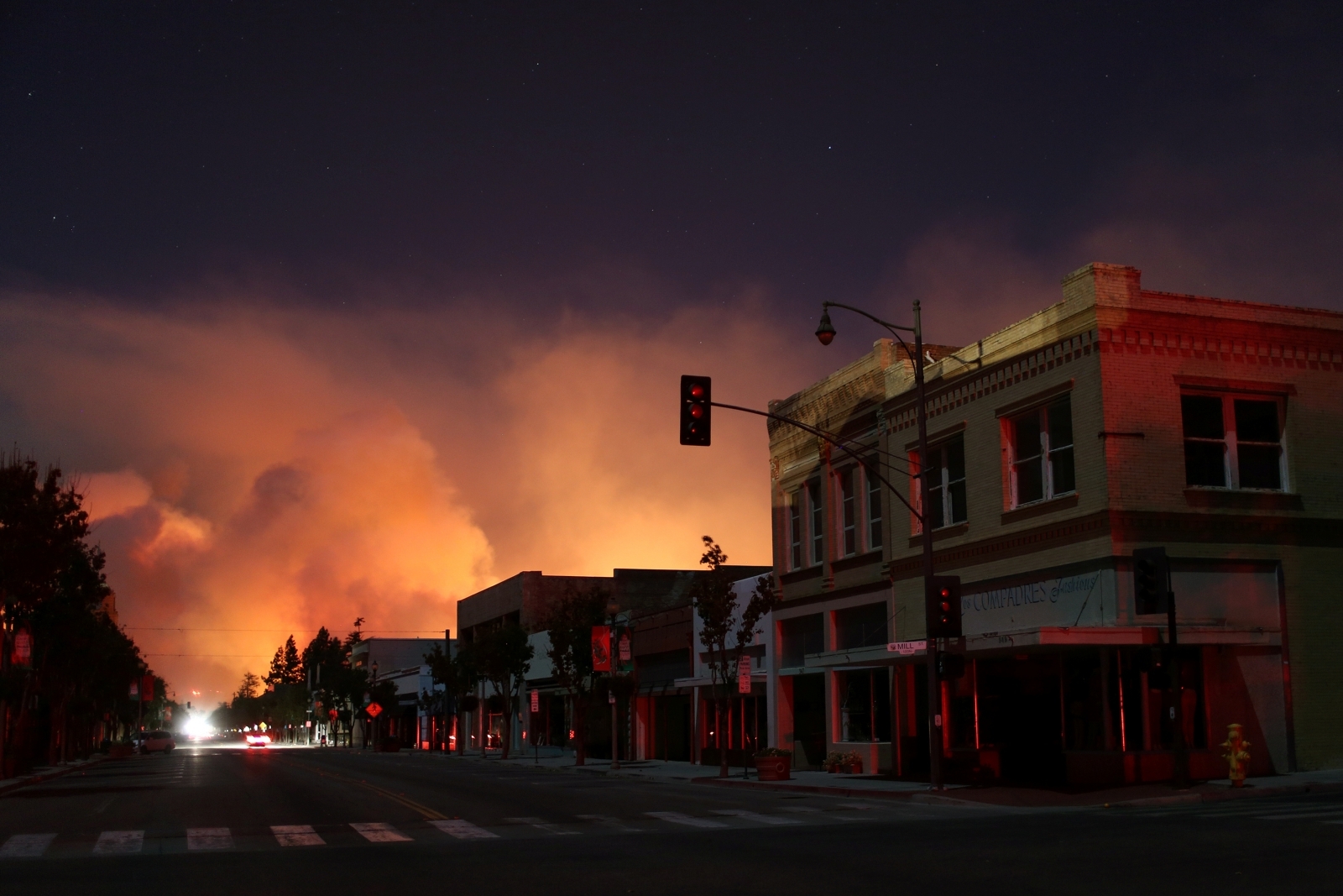 Latest Photos Of The Thomas Fire As It Rages Out Of Control Across A