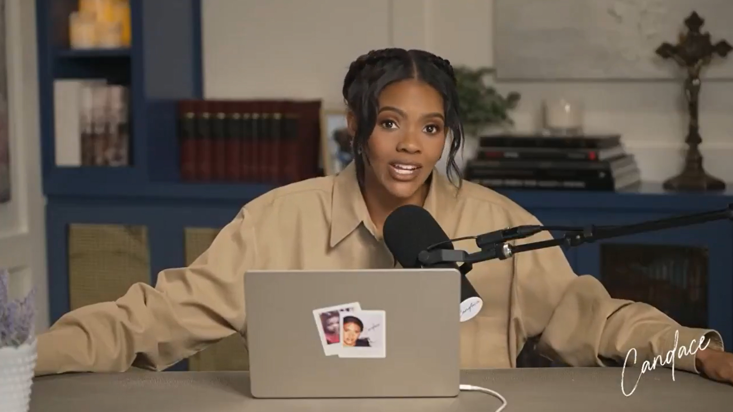 Candace Owens Tells Myron Gaines: 'Silence' At Turning Point Masks ...