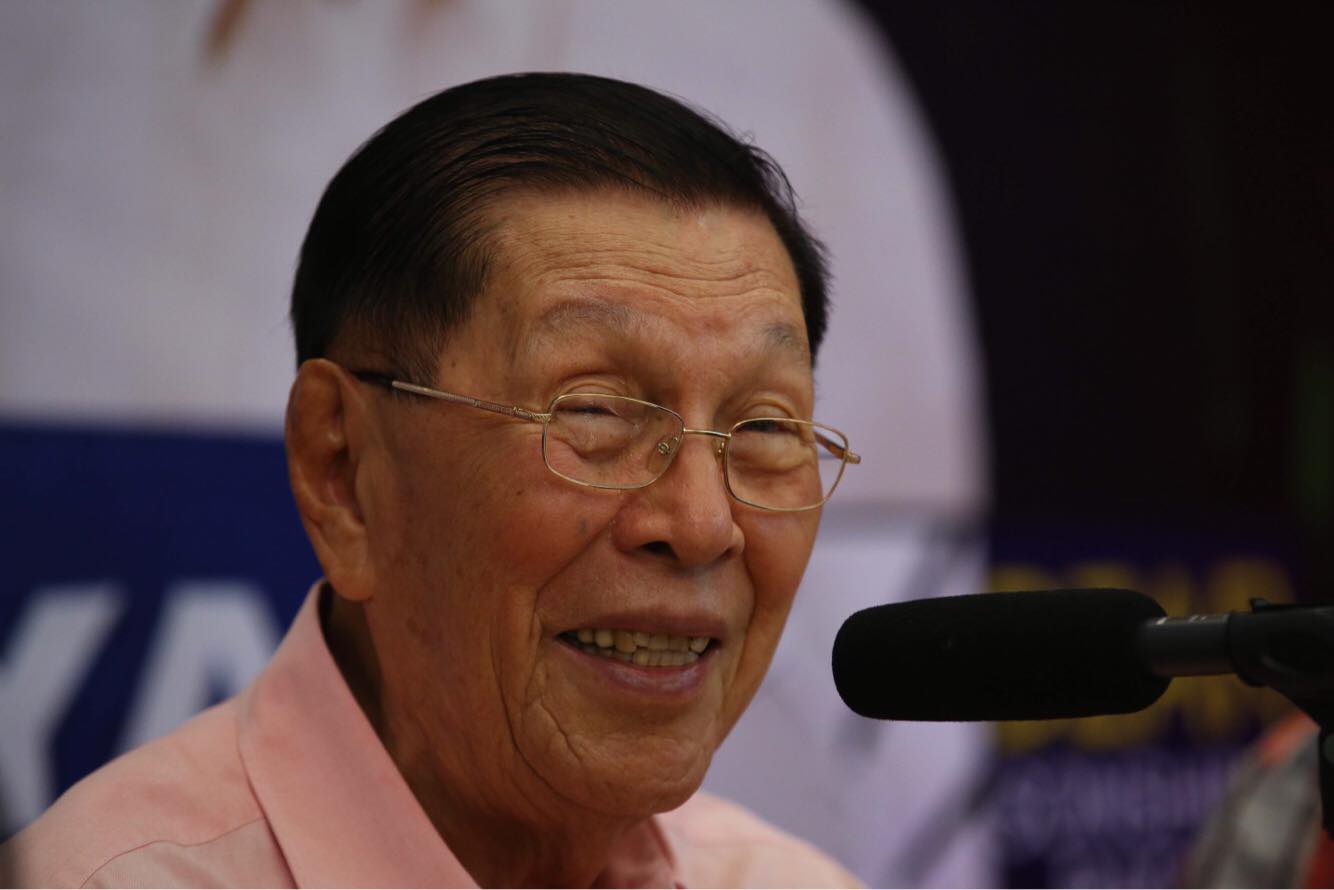 Juan Ponce Enrile Is Dead: 101-Year-Old Politician in PH, Who Served ...