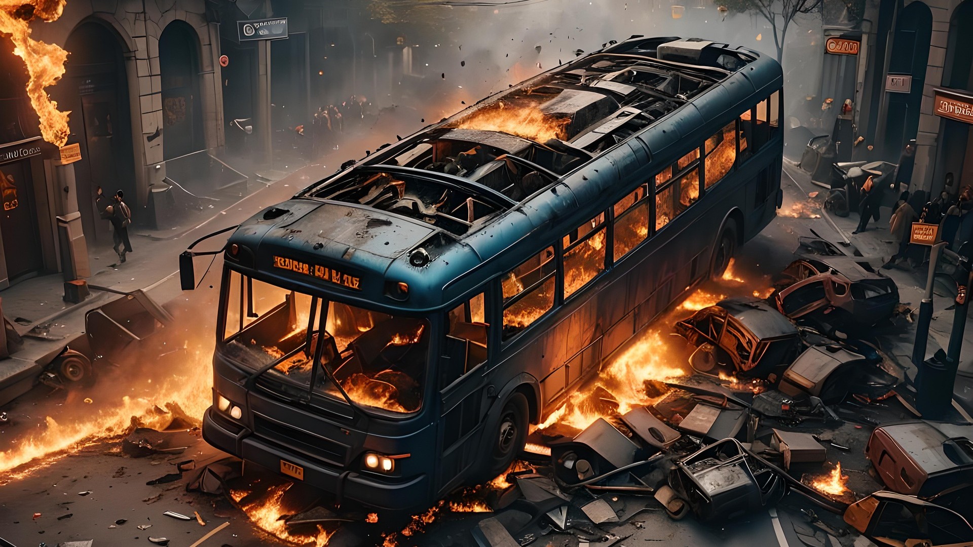 Fiery Crash: 42 Indian Pilgrims Feared Dead as Bus Collides with Diesel ...
