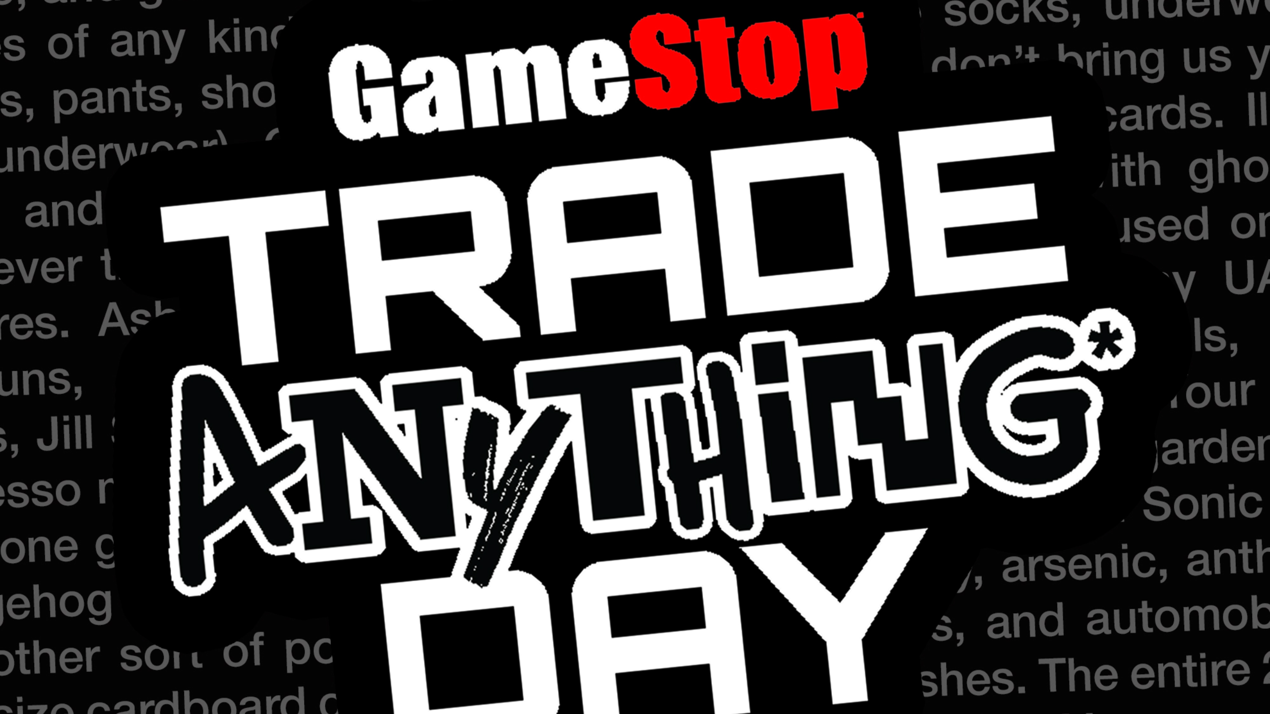 What is GameStop's 'Trade Anything Day', and Can You Really Trade ...