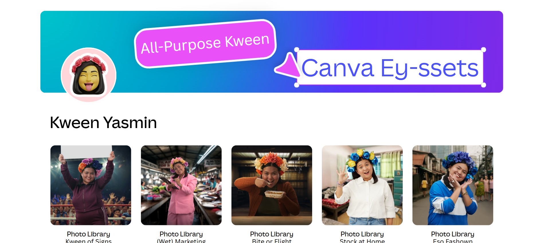 How To Use The Viral Kween Yasmin Canva Font: Why Are Bands Suddenly ...