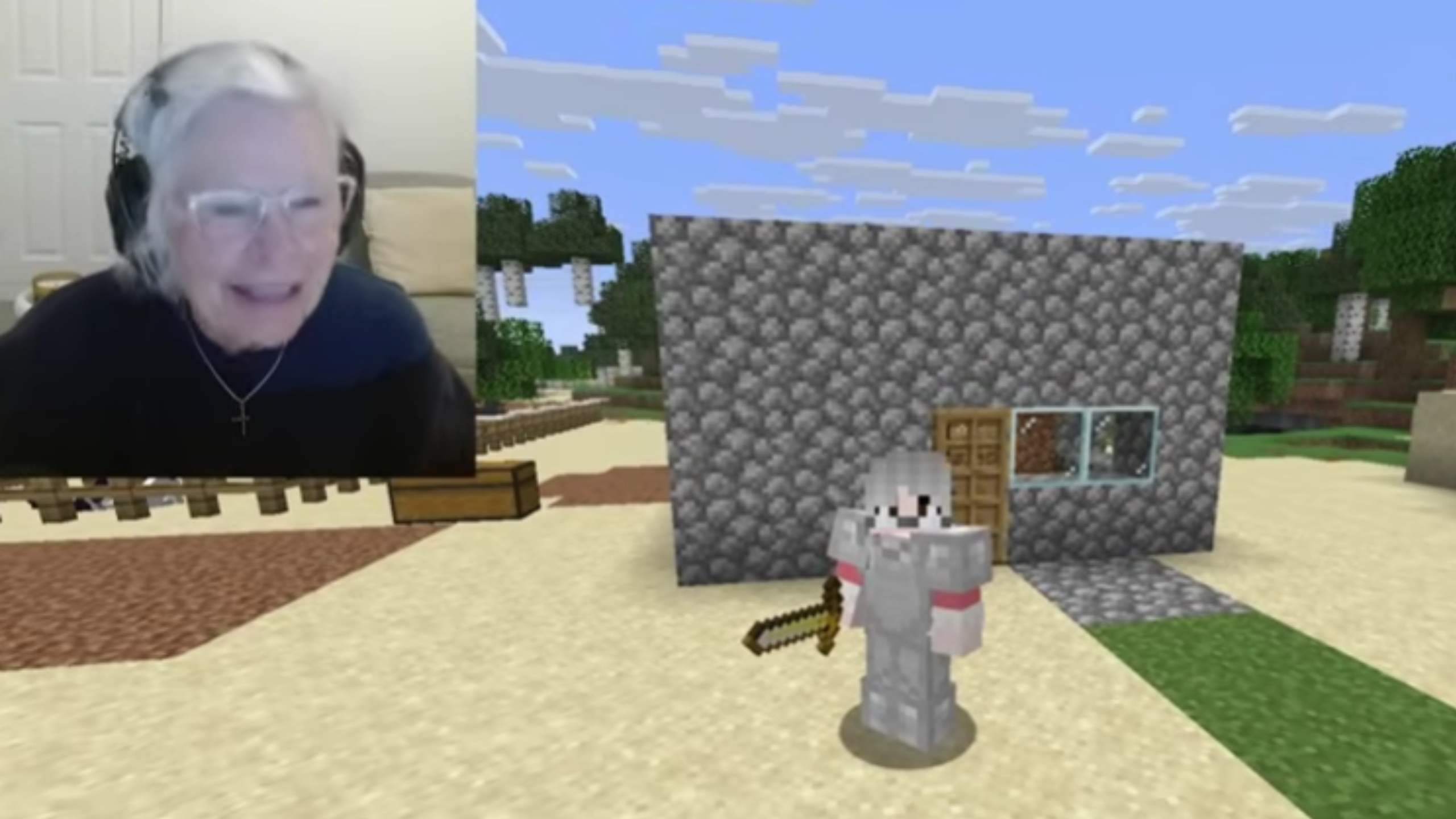Who is Minecraft's 'GrammaCrackers'? Granny Goes Viral As 81-Year-Old ...