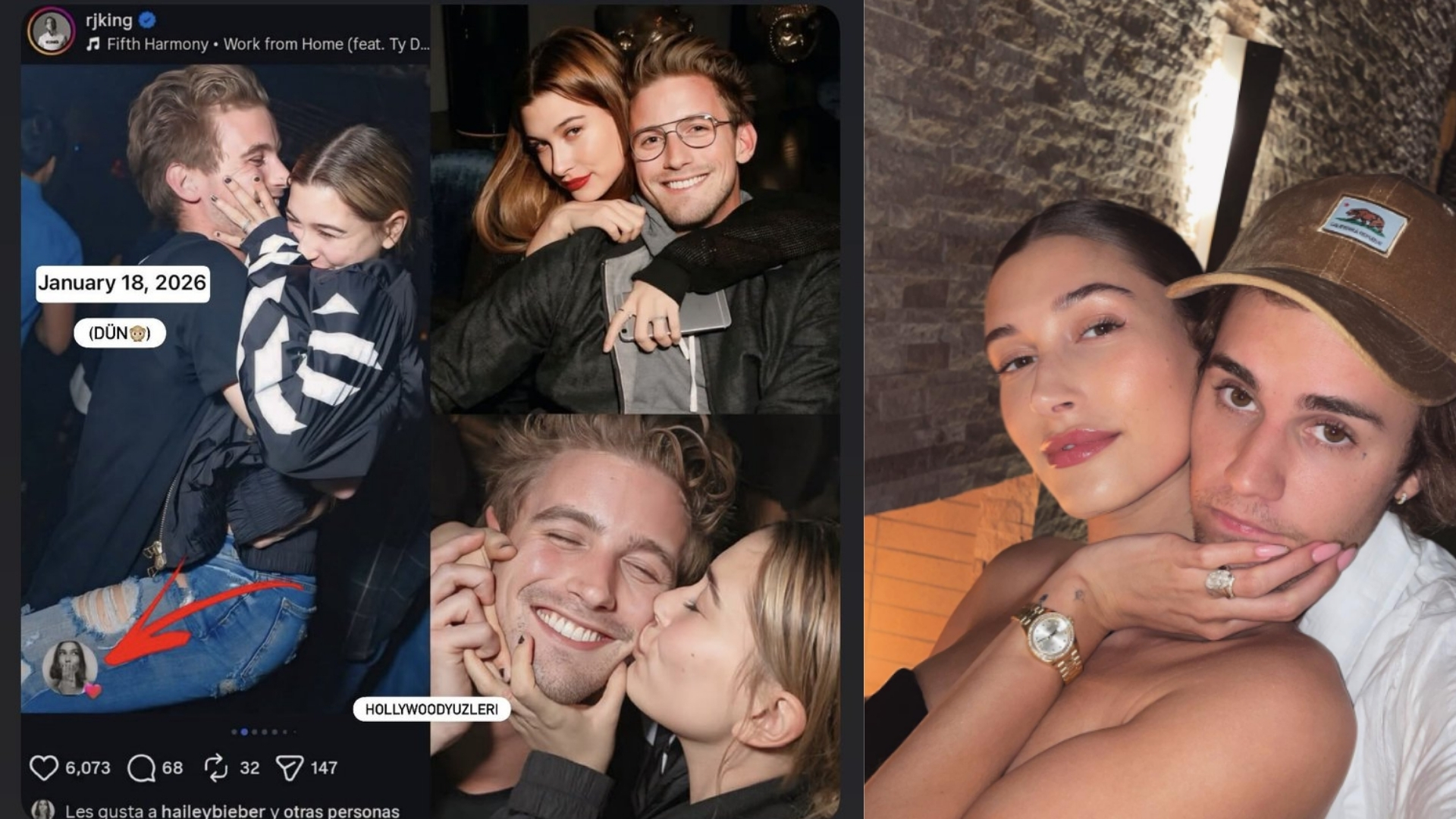 Hailey Bieber Likes a 2016 Photo With Ex After Justin Bieber Likes a ...
