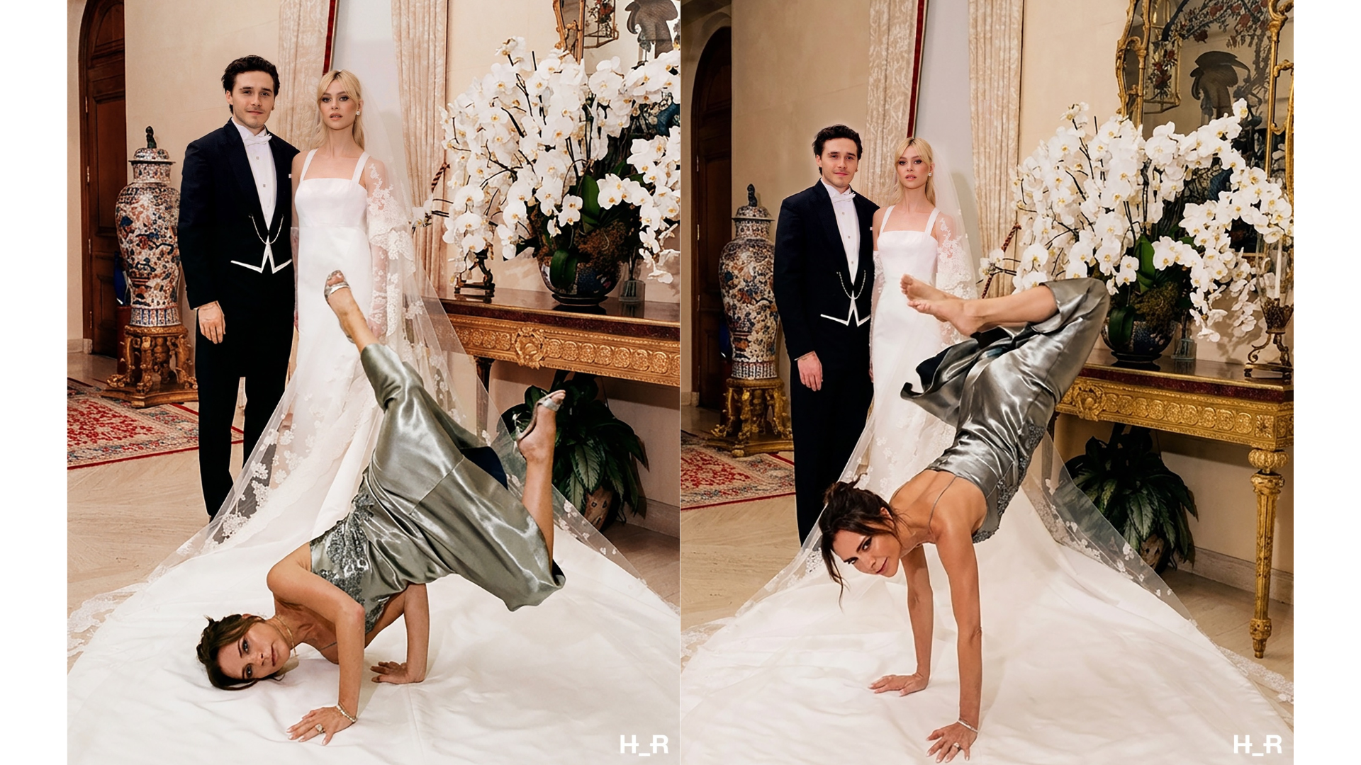 6 Photos of 'Victoria Beckham Dancing Inappropriately During Brooklyn's ...