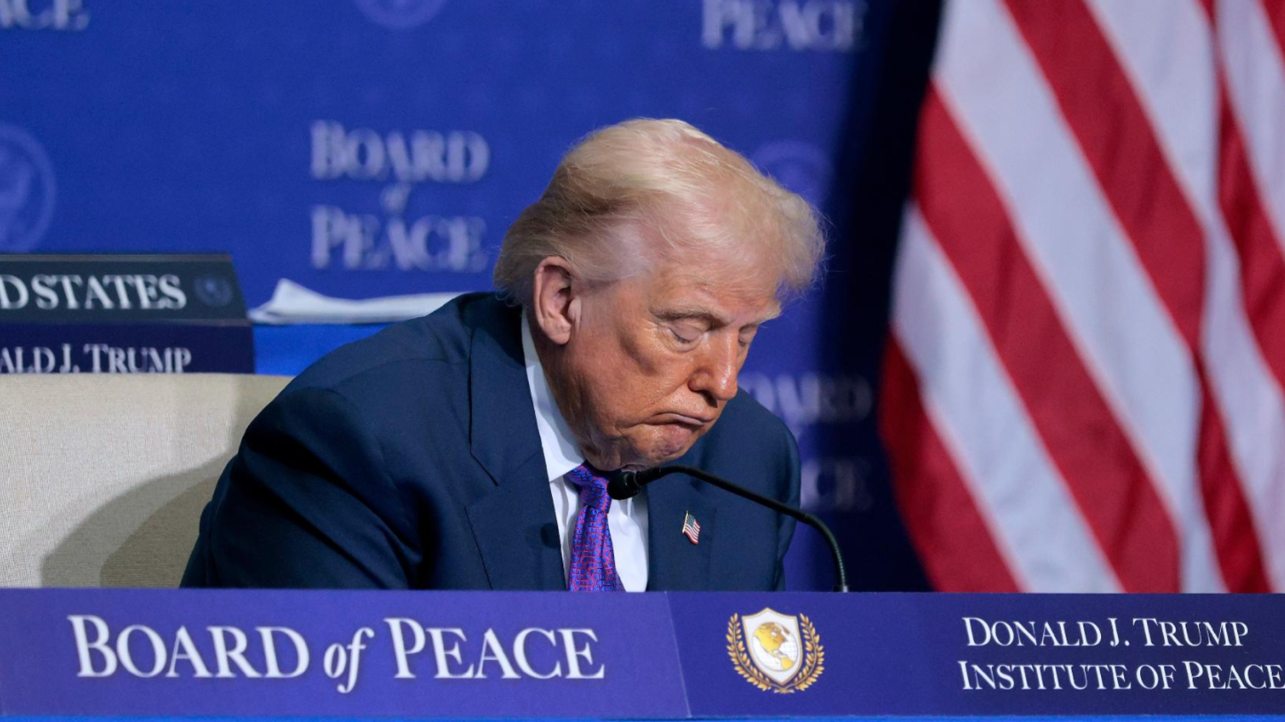 Trump Struggles to Stay Awake During World Leaders' Speeches at His Own ...