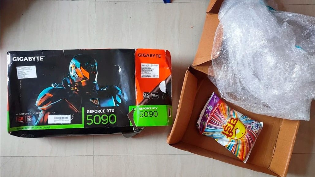 Amazon RTX 5090 Fiasco – Buyer Gets $2 Soap Instead Of $3200 GPU ...