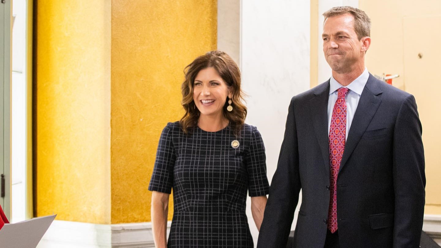 Kristi Noem's Husband Bryon Reportedly Disappears But Starts Cross ...