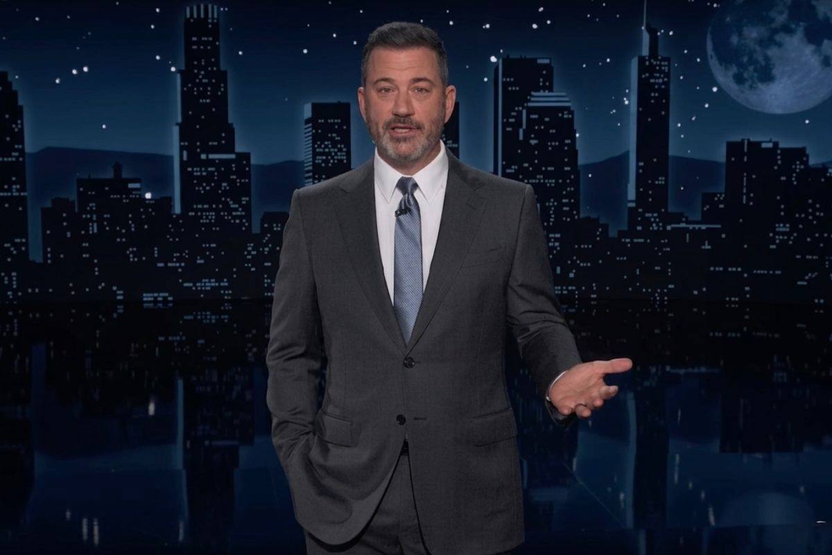 'Different Orange Animal' Jab: Jimmy Kimmel Mocks Trump's Glass Setup ...