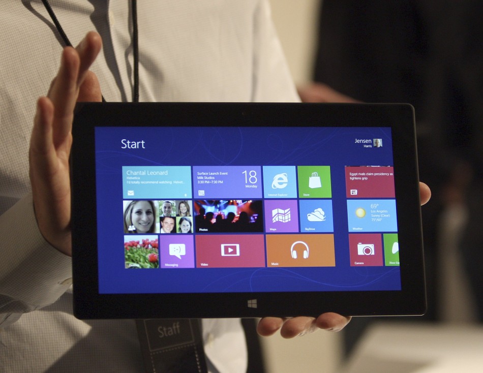 Microsoft Surface Tablet Pricing Revealed | IBTimes UK