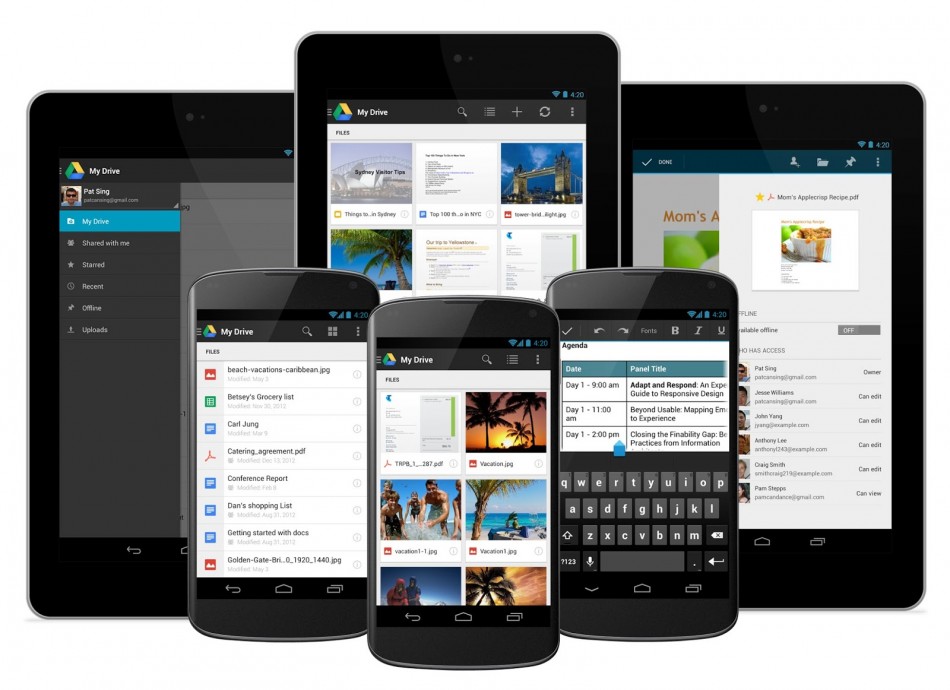 Google Drive Gets Bug fixes And Visual Tweaks