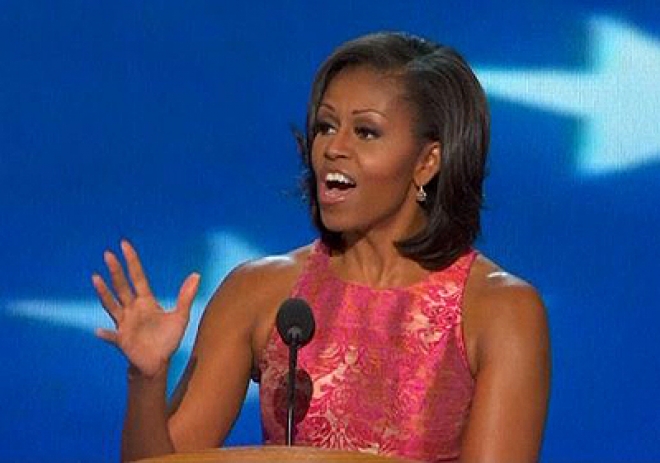 Michelle Obama Bats for her Husband at Democratic Convention | IBTimes UK