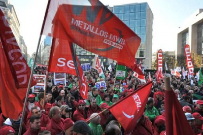 Several Thousands March In Anti-Austerity Protest In Brussels | IBTimes UK