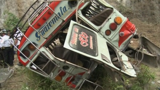 Guatemalan Bus Plunges Off Cliff, Killing At Least 38 | IBTimes UK
